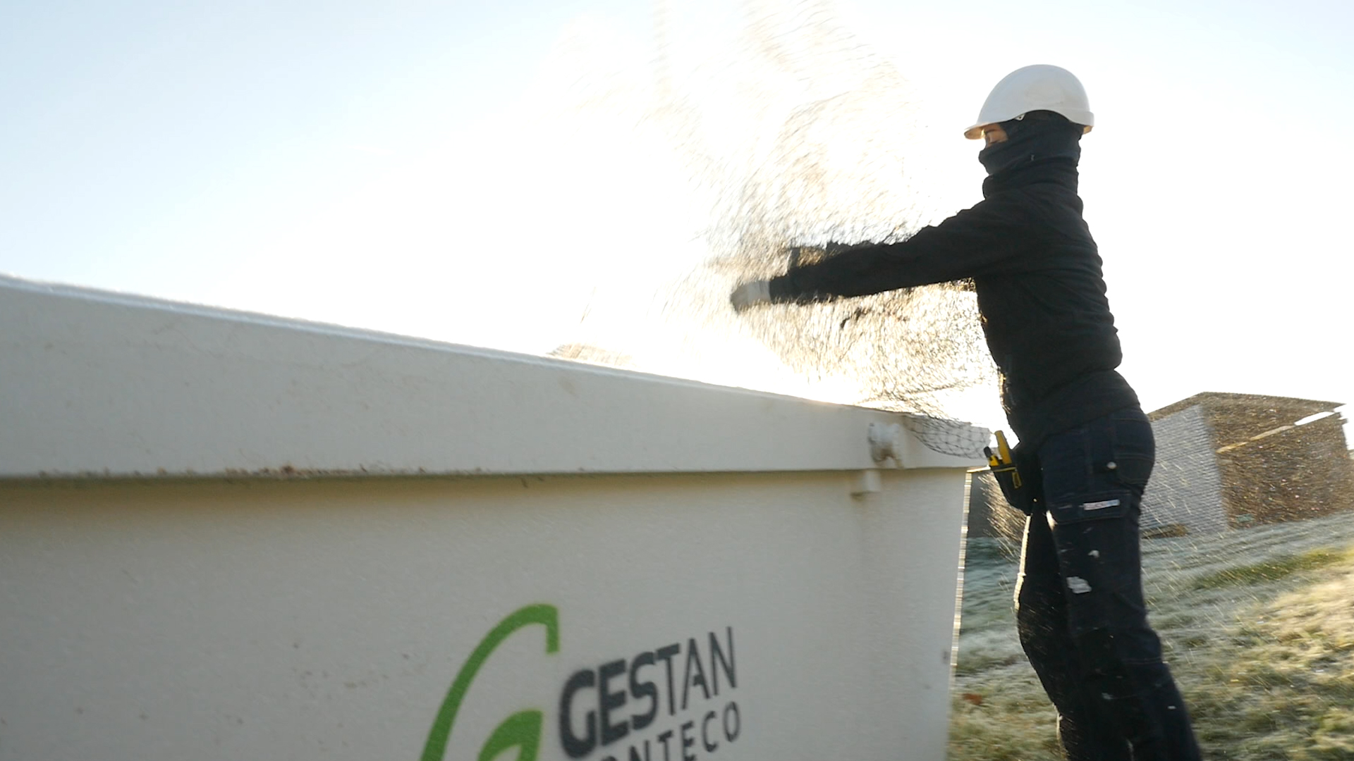 Lonas para contenedores de escombros | Cómo taparlos